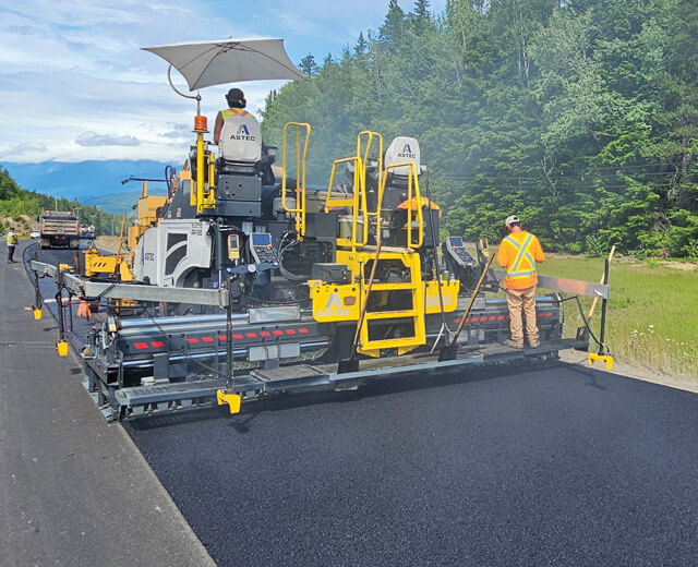 EZR2 Highway Class Screed - Astec