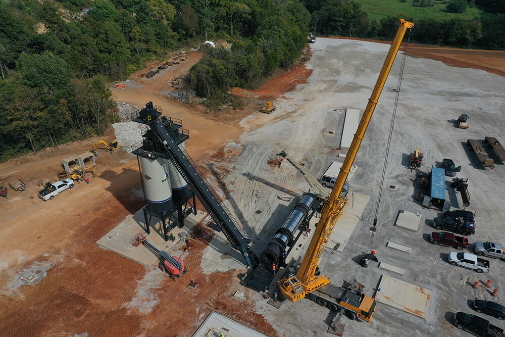 Asphalt Plant Construction & Relocation Services - Astec
